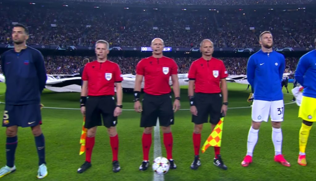 Imnul UEFA Champions League, acoperit cu huiduieli înainte de Barcelona ...